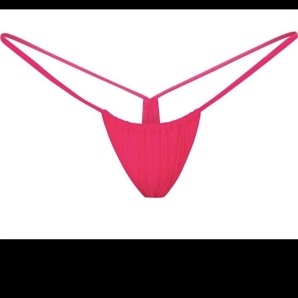 SKIMS | Intimates & Sleepwear | Skimsmicro Cording Dip String Thong ...